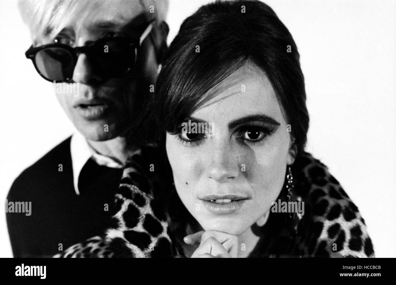 FACTORY GIRL, Guy Pearce as andy Warhol, Sienna Miller as Edie Sedgwick ...