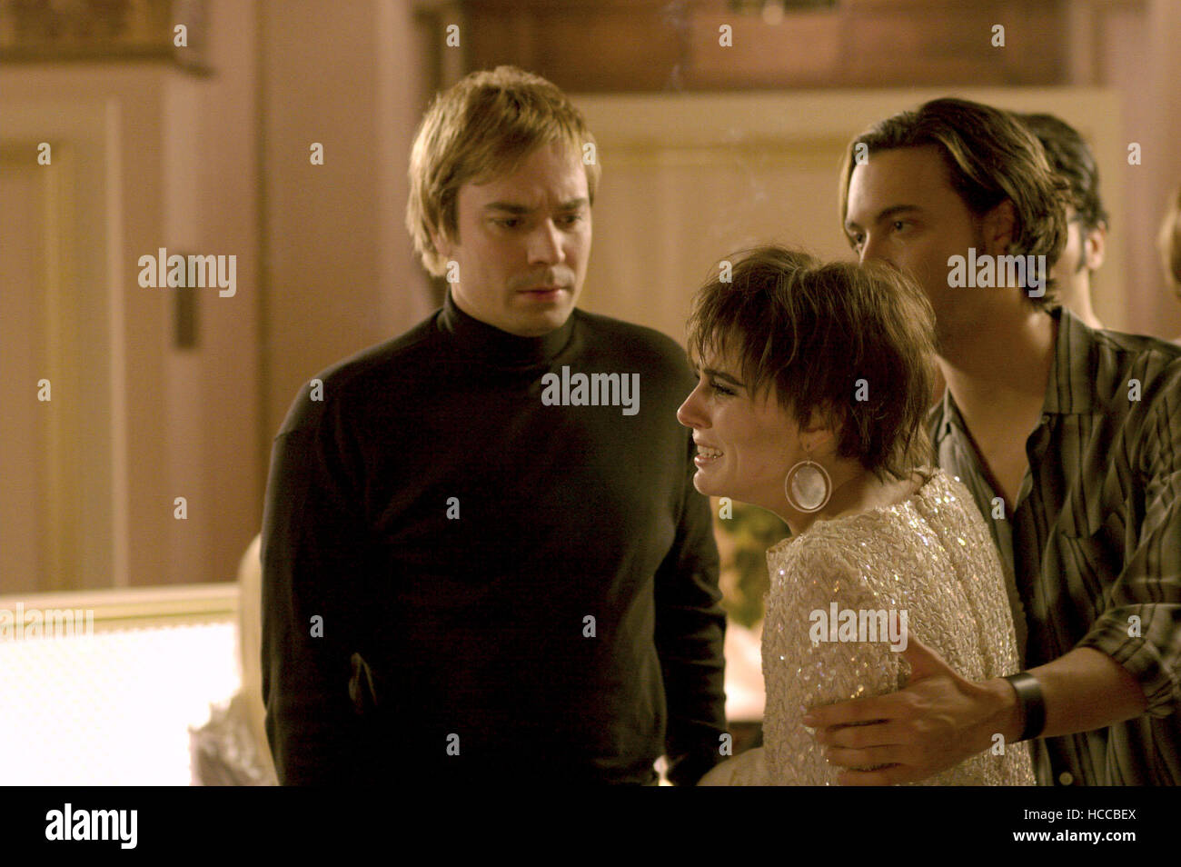 FACTORY GIRL, Jimmy Fallon (far left), Sienna Miller as Edie Sedgwick ...