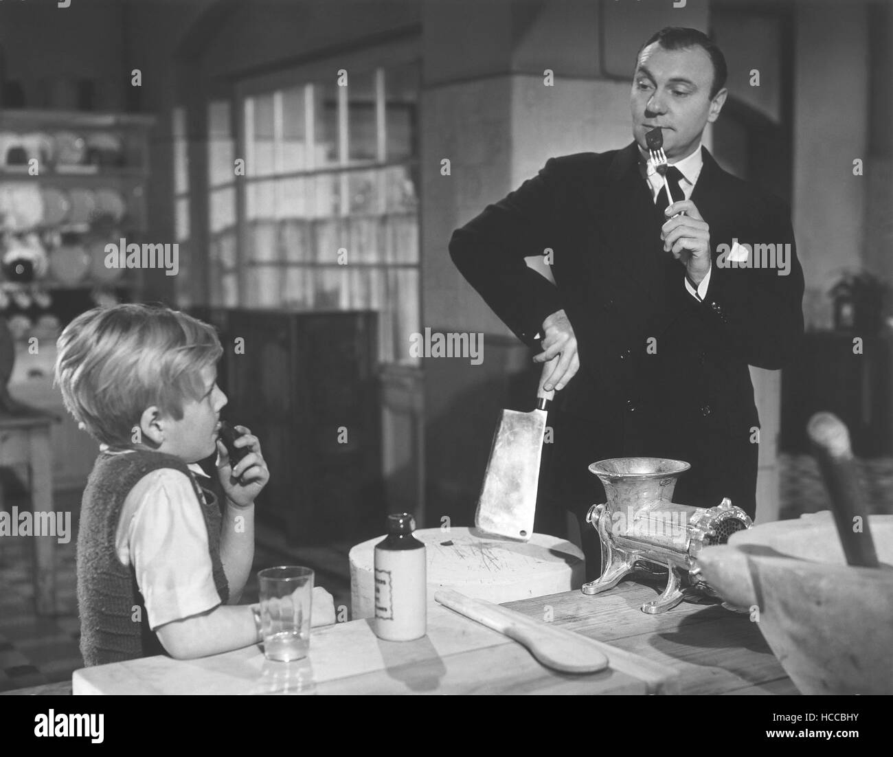 THE FALLEN IDOL, from left: Bobby Henrey, Ralph Richardson, 1948 Stock ...