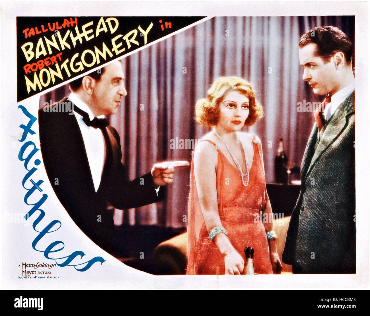 FAITHLESS, l-r: Hugh Herbert, Tallulah Bankhead, Robert Montgomery on ...
