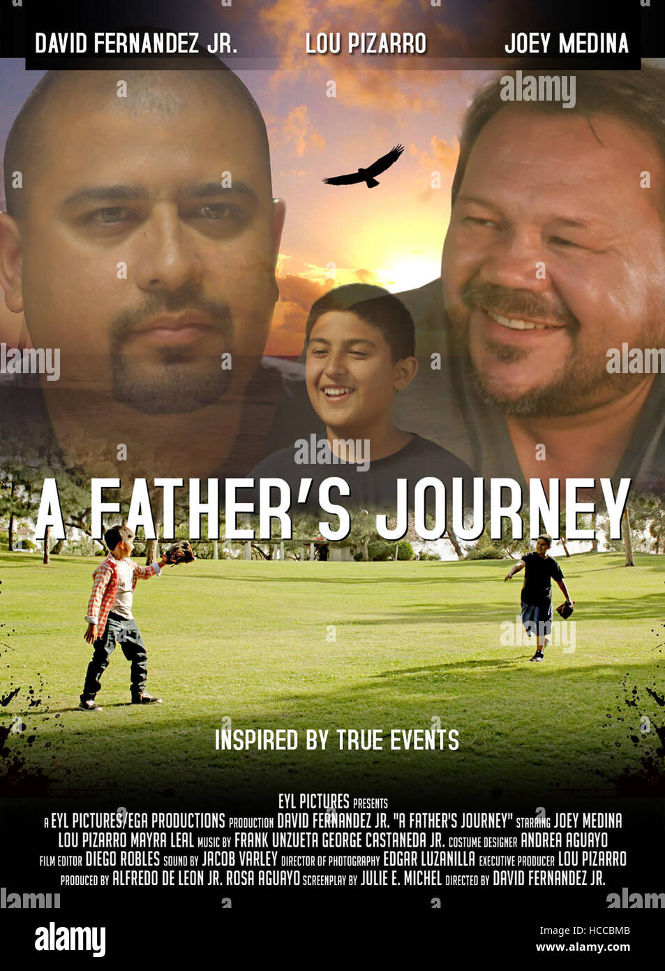 A FATHER'S JOURNEY, poster, top, from left: David Fernandez Jr., Joey ...