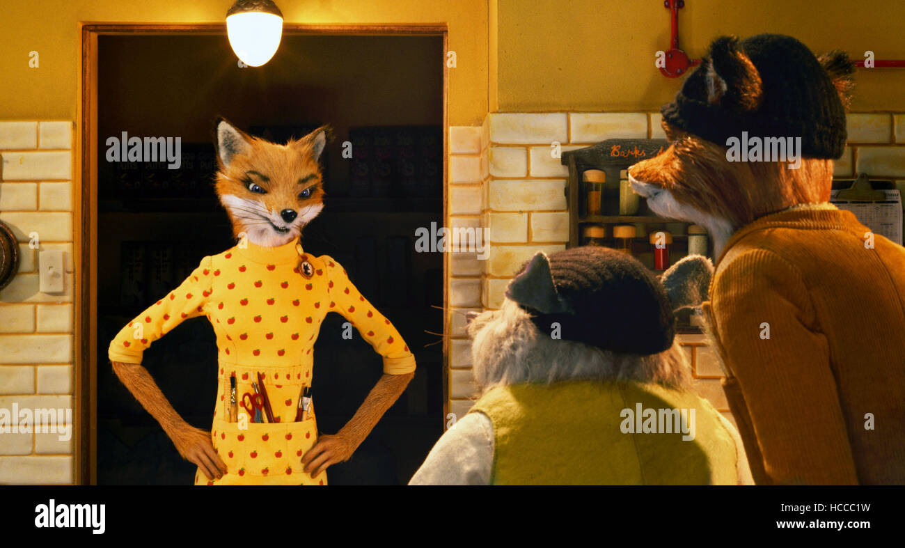 FANTASTIC MR. FOX, from left: Mrs. Fox (voice: Meryl Streep), Kylie ...