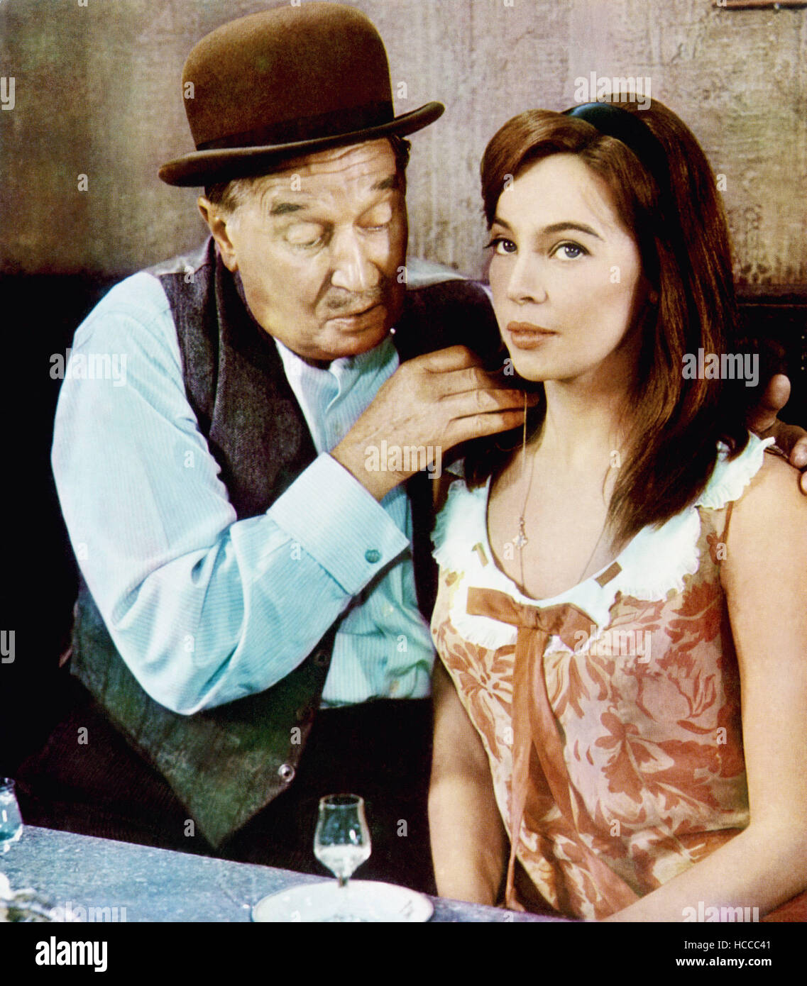 FANNY, from left: Maurice Chevalier, Leslie Caron, 1961 Stock Photo - Alamy