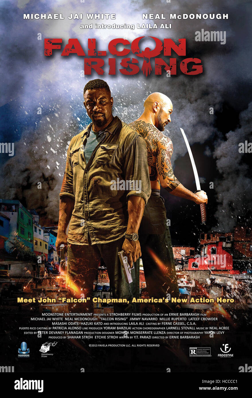 FALCON RISING, US poster art, Michael Jai White, Masashi Odate, 2014 ...