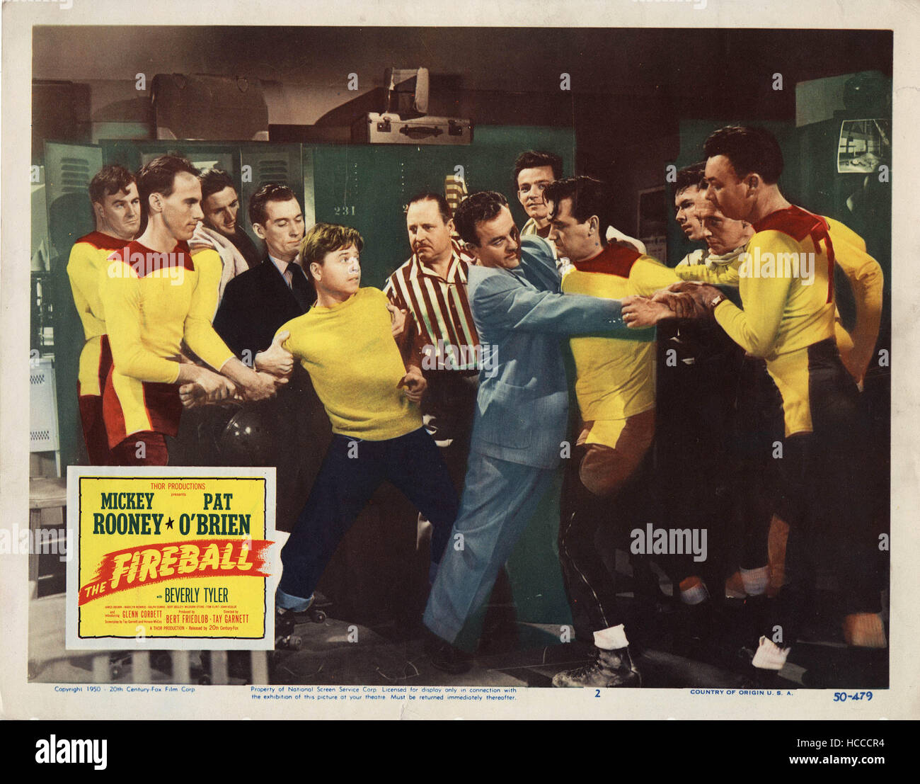 THE FIREBALL, Mickey Rooney, 1950 Stock Photo - Alamy