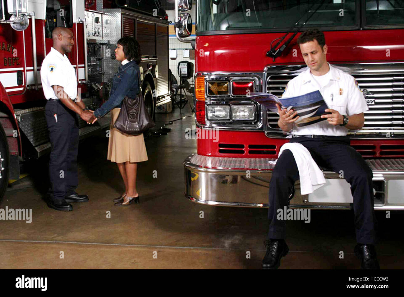 FIREPROOF, from left: Ken Bevel, Carla Hawkins, Kirk Cameron, 2008 ...