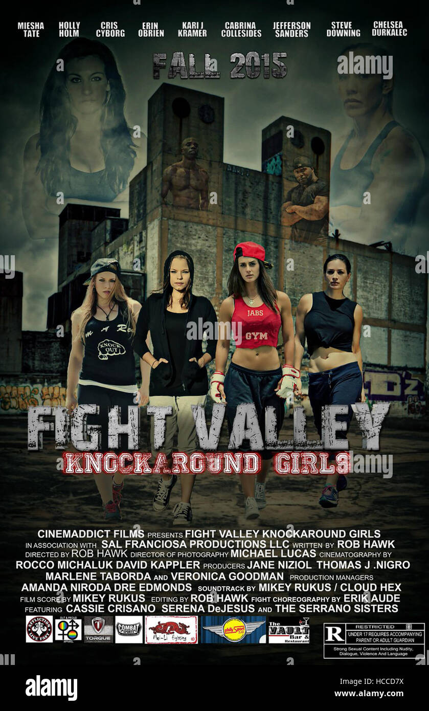 FIGHT VALLEY, US poster, Miesha Tate (top left), Cris Cyborg (top right ...