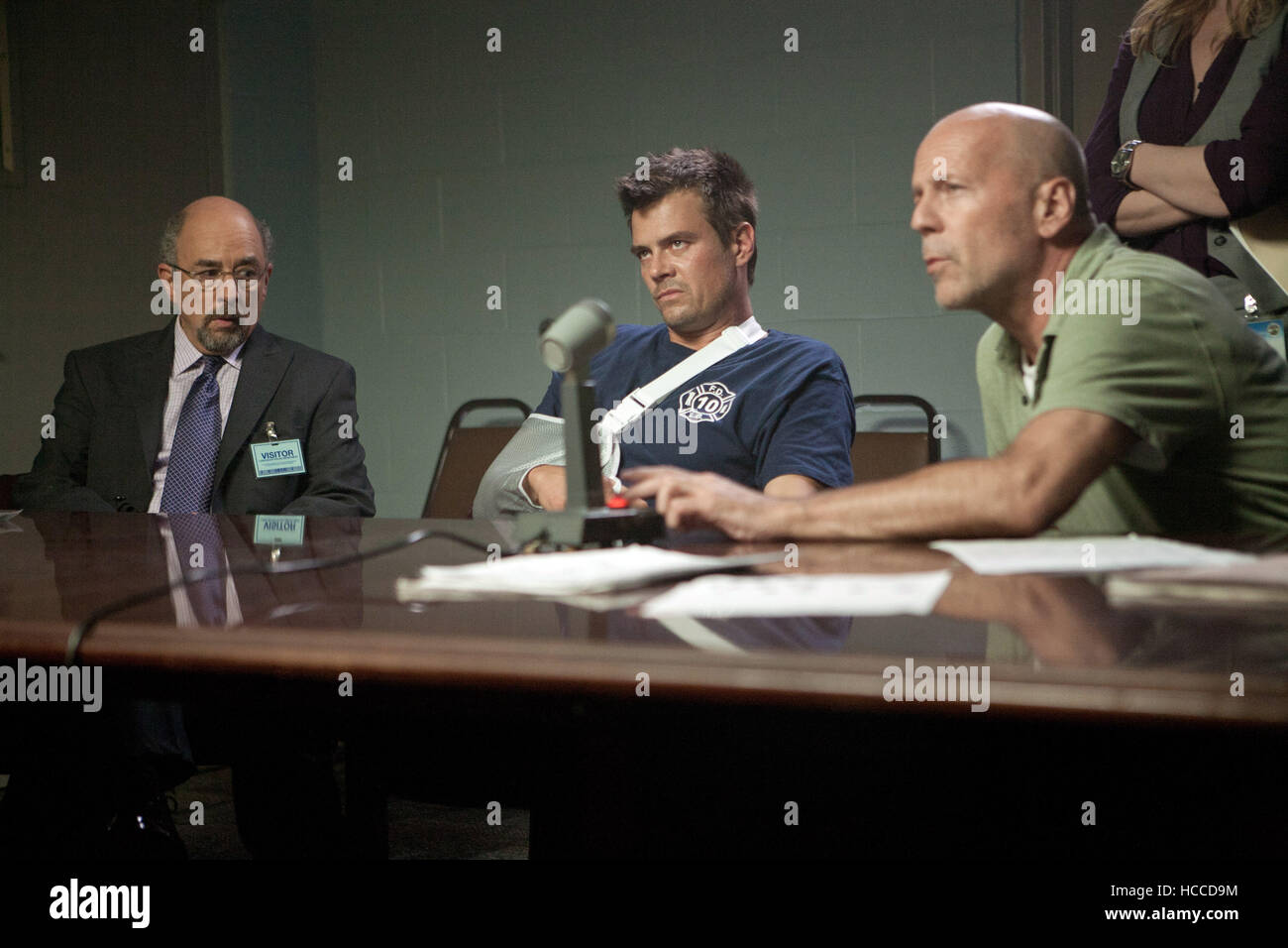 FIRE WITH FIRE, l-r: Richard Schiff, Josh Duhamel, Bruce Willis, 2012 ...