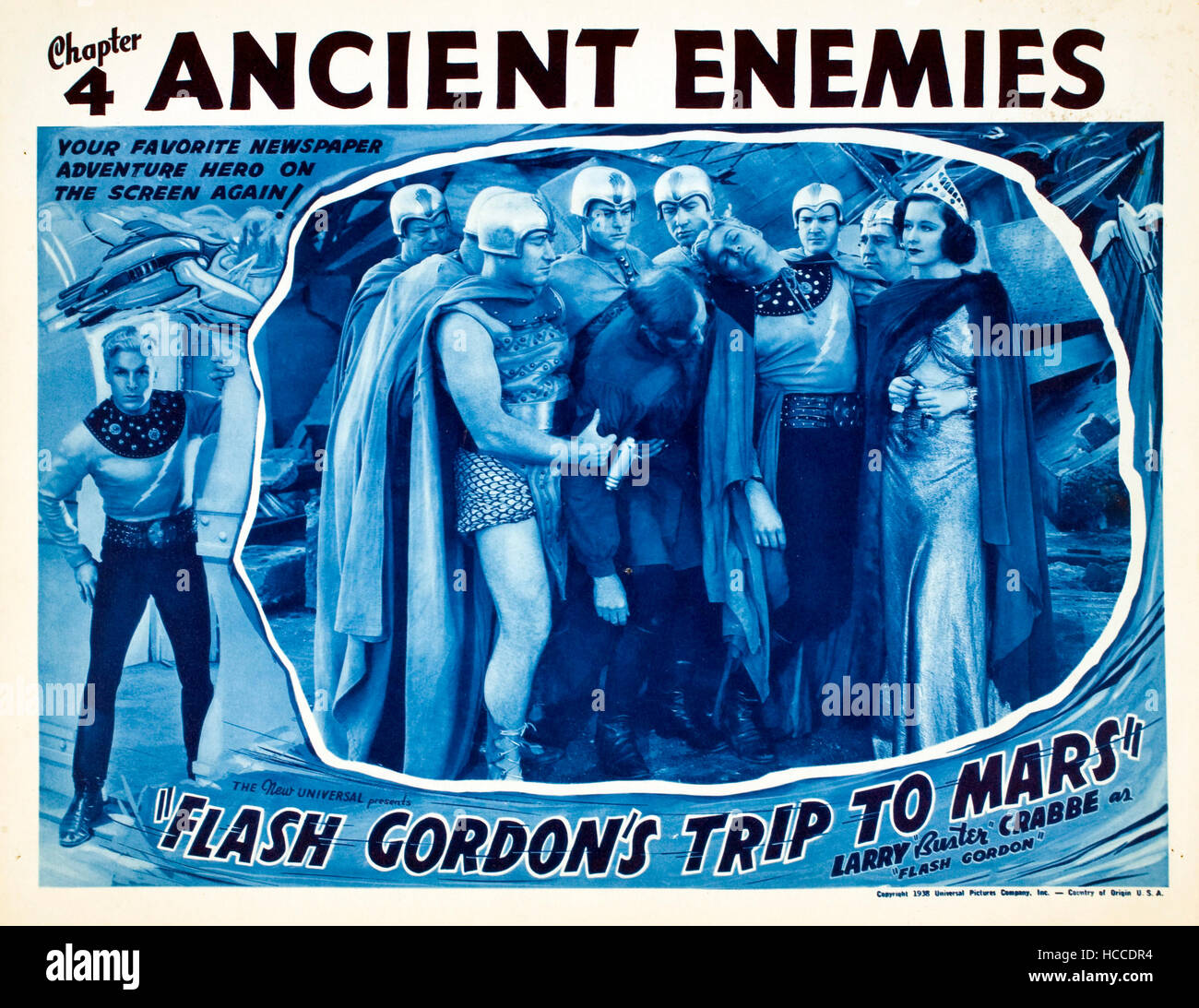 FLASH GORDON'S TRIP TO MARS (Chapter 4: Ancient Enemies), Buster Crabbe ...