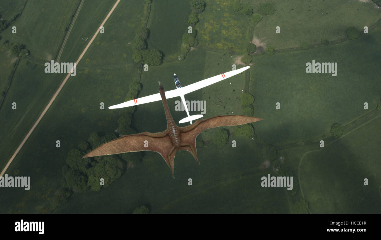 FLYING MONSTERS 3D WITH DAVID ATTENBOROUGH, aerial shot, 2011 Stock ...