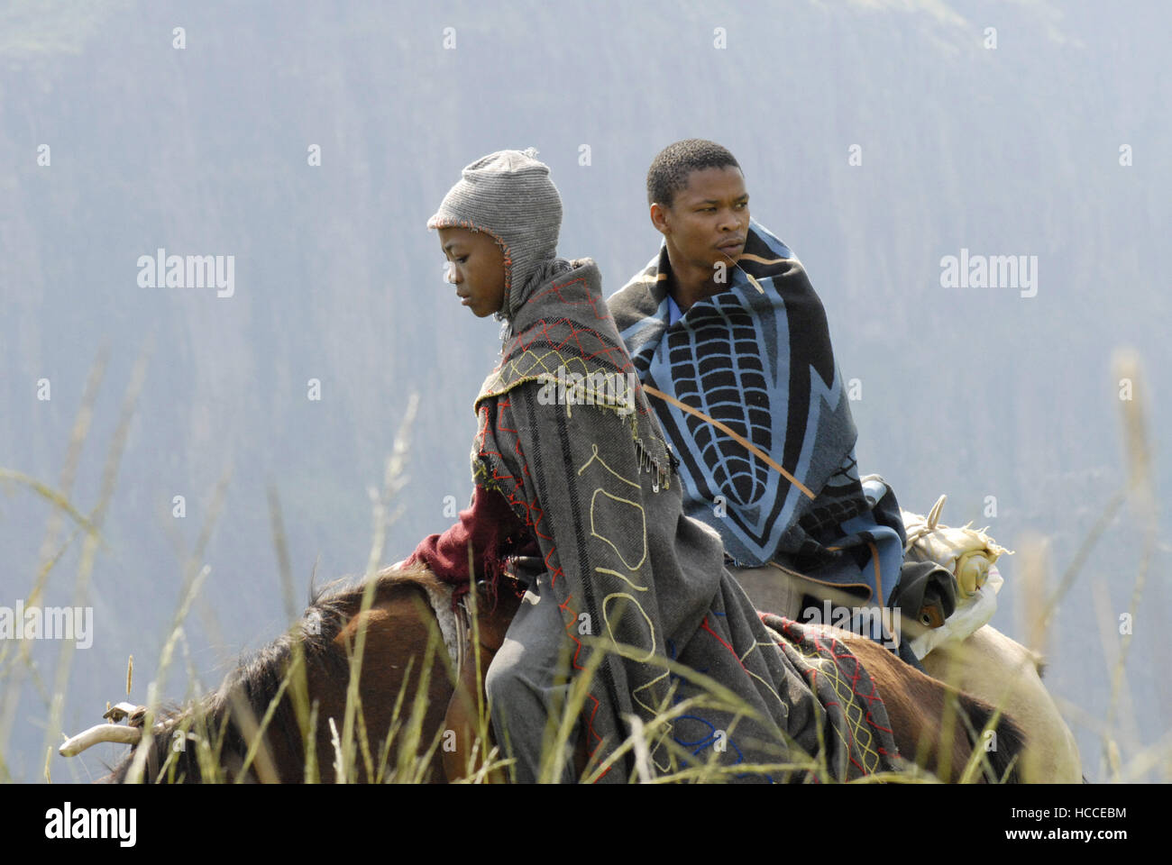 THE FORGOTTEN KINGDOM, from left: Lebohang Ntsane, Zenzo Ngqobe, 2013 ...