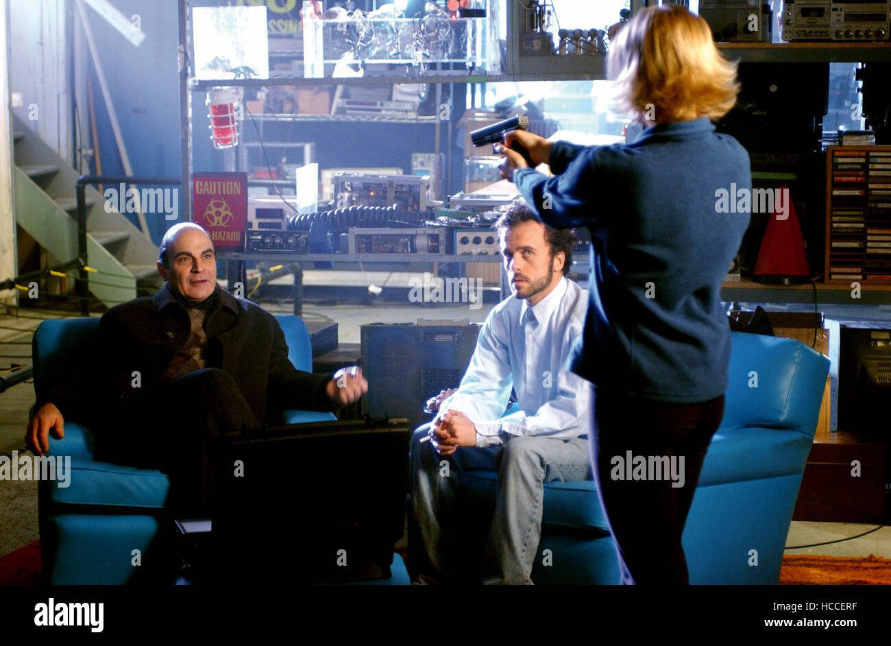 FOOLPROOF, David Suchet, Joris Jarsky, Kristin Booth, 2003 Stock Photo ...