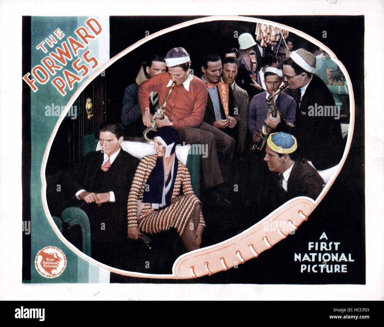 THE FORWARD PASS, Douglas Fairbanks, Jr., (lower left), 1929 Stock ...
