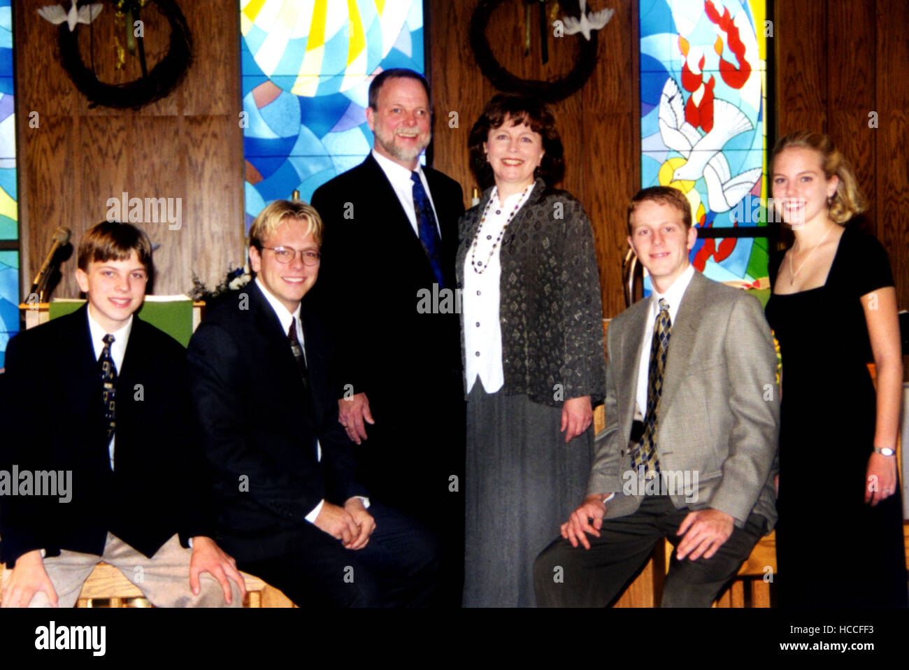 FOR THE BIBLE TELLS ME SO, Jake Reitan (second from right), Phil Reitan ...