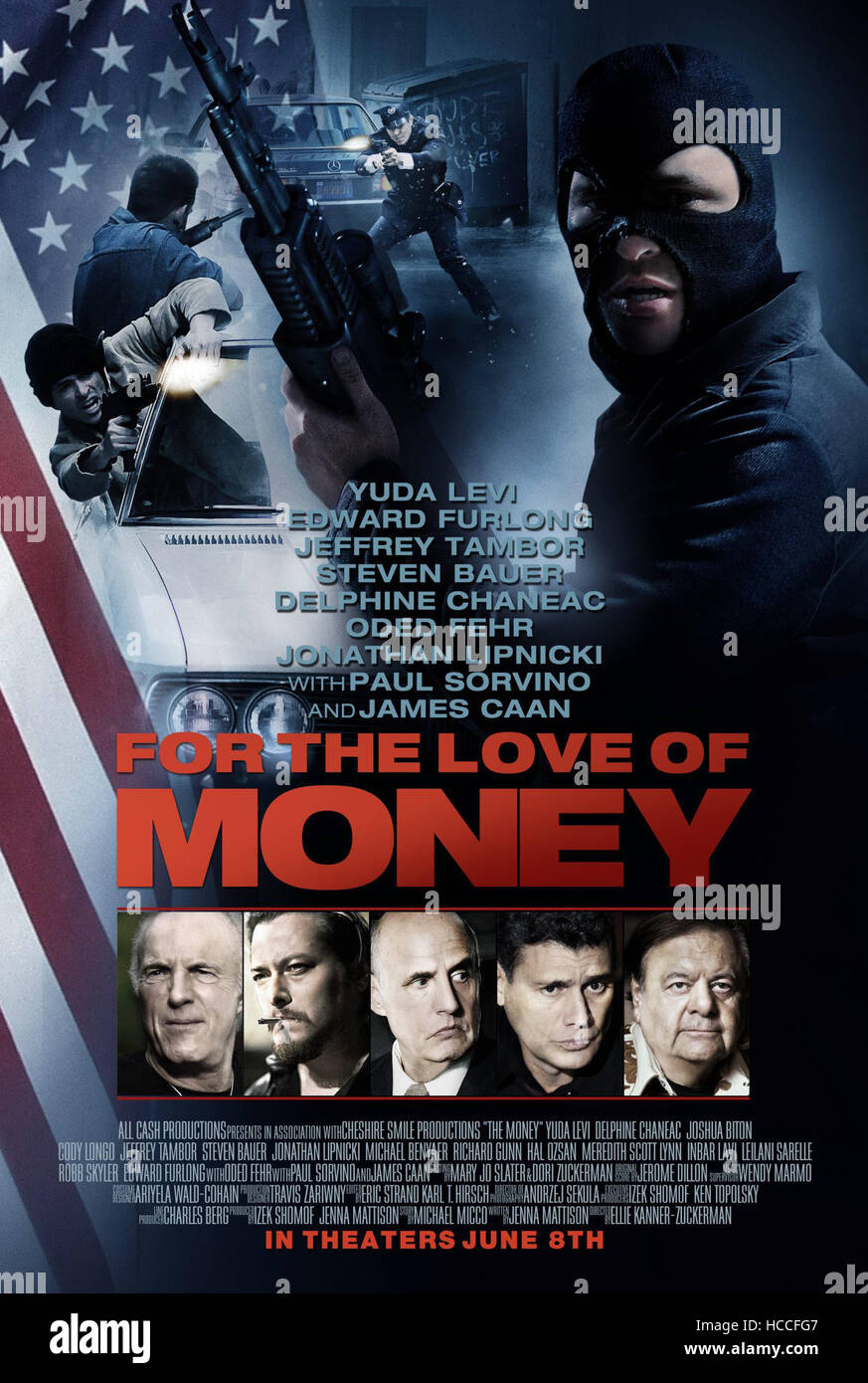 FOR THE LOVE OF MONEY, US poster art, James Caan, Edward Furlong ...