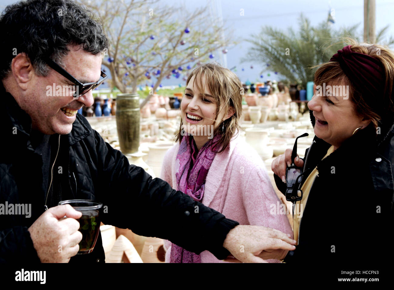FREE ZONE, director Amos Gitai, Natalie Portman, Hana Laszlo on set ...