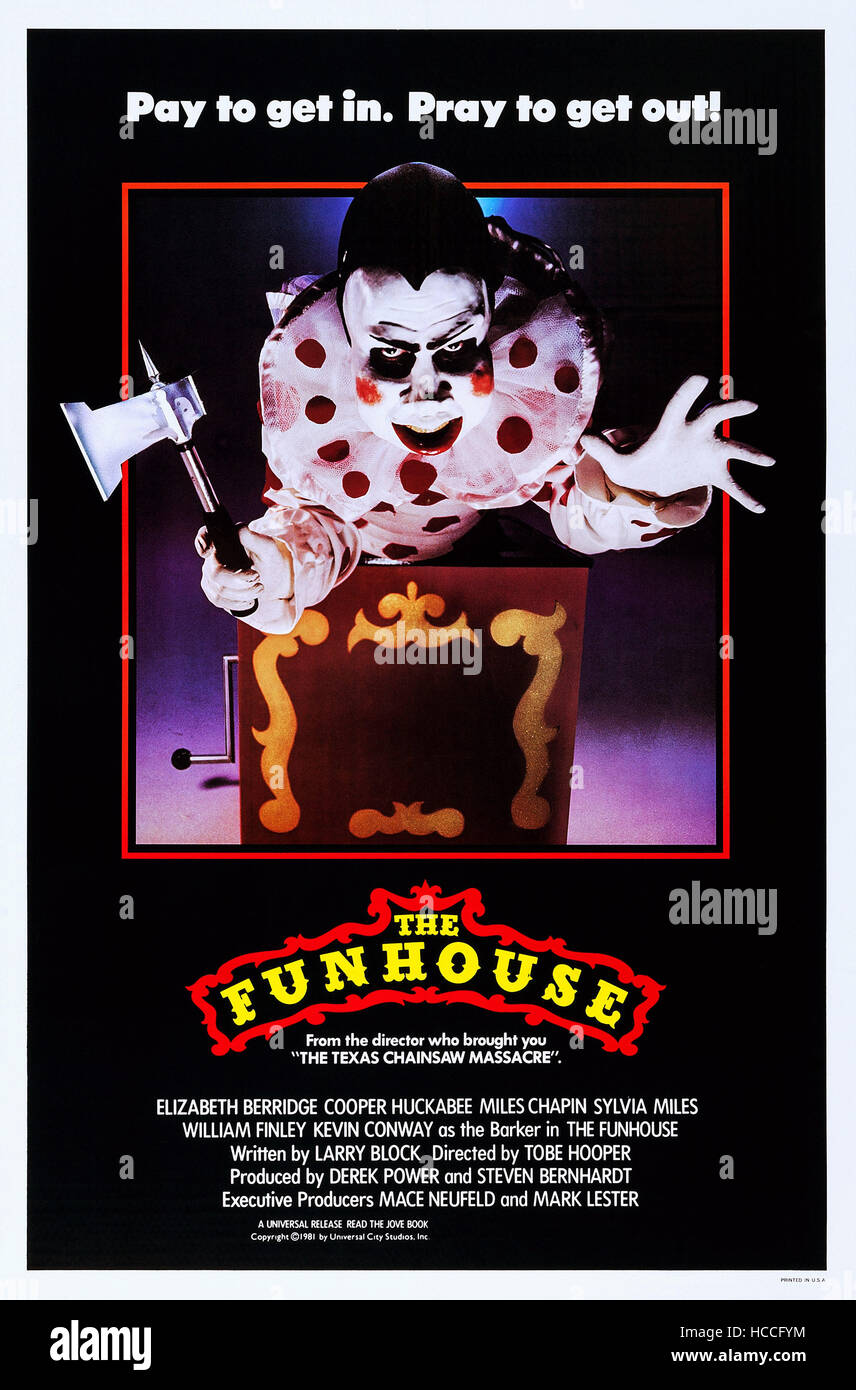 THE FUNHOUSE, US poster, 1981, © Universal/courtesy Everett Collection ...