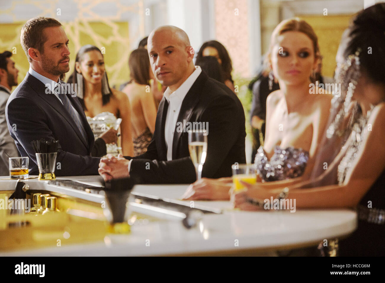 FURIOUS 7, (aka FAST & FURIOUS 7), back, from left: Vin Diesel, Paul ...