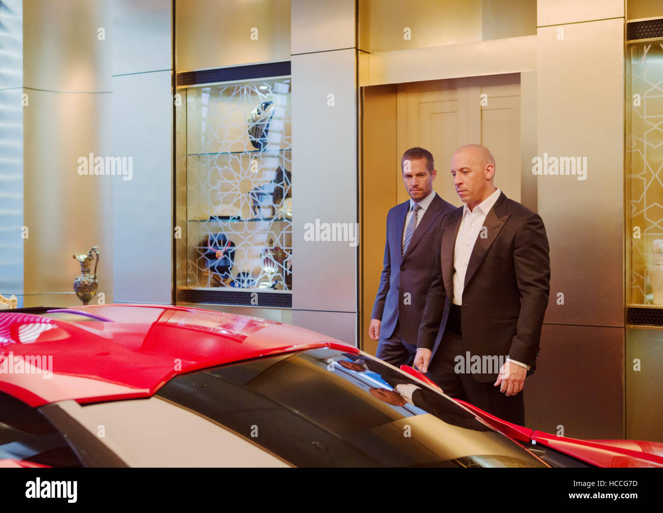 FURIOUS 7, (aka FAST & FURIOUS 7), from left: Paul Walker, Vin Diesel ...