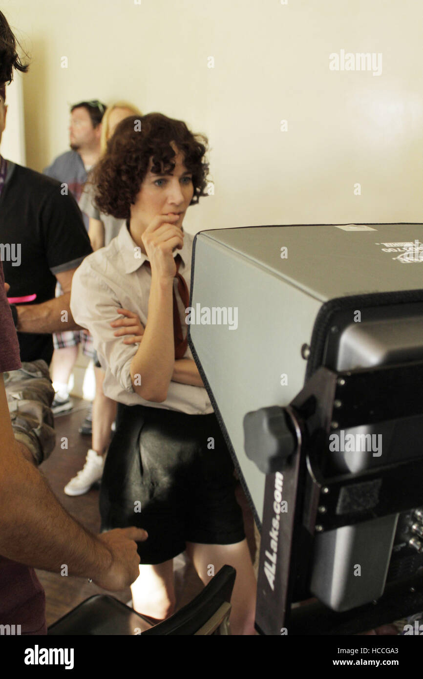 THE FUTURE, director Miranda July on set, 2011, ©Roadside Attractions ...