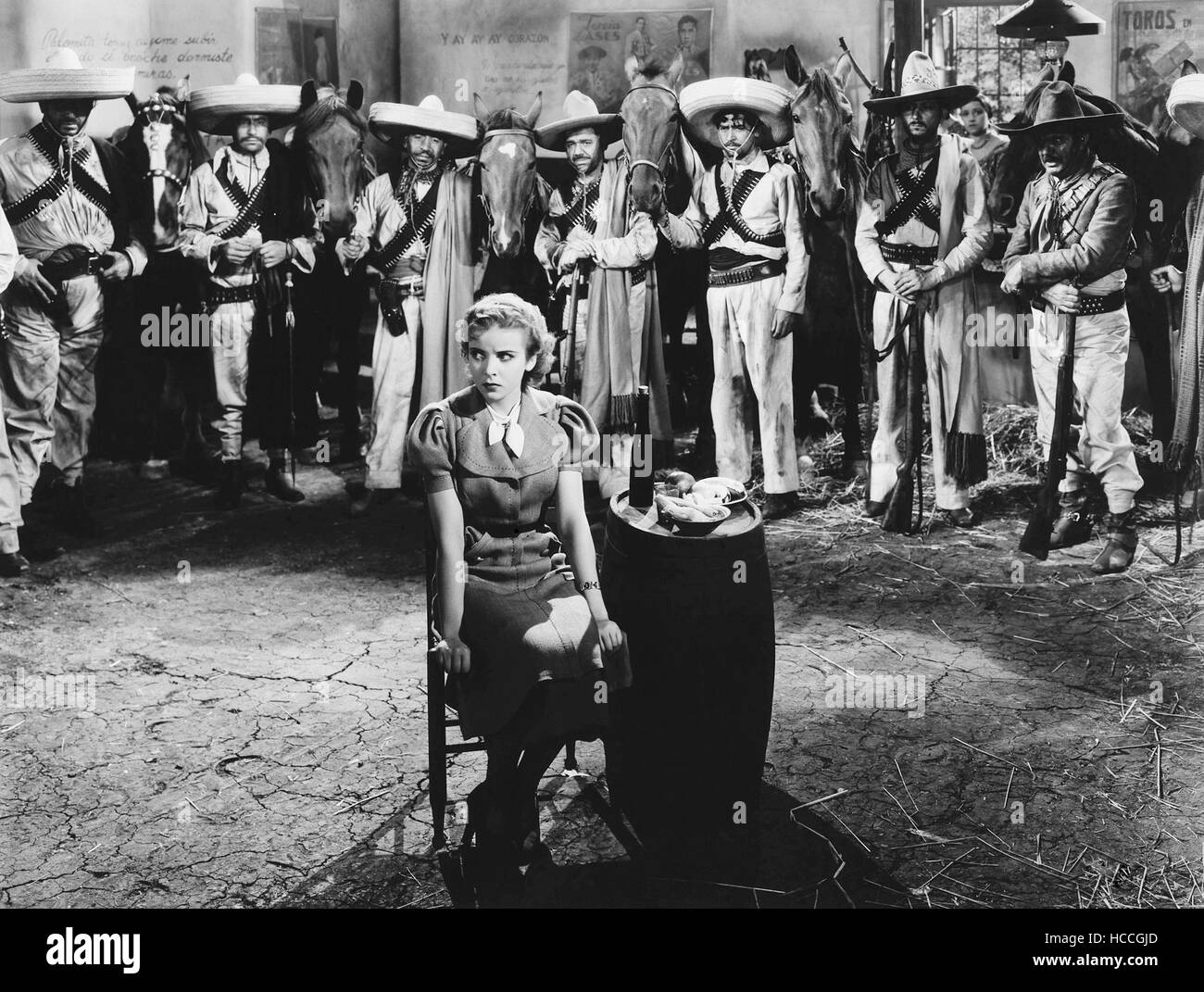 THE GAY DESPERADO, Ida Lupino (seated), 1936 Stock Photo - Alamy
