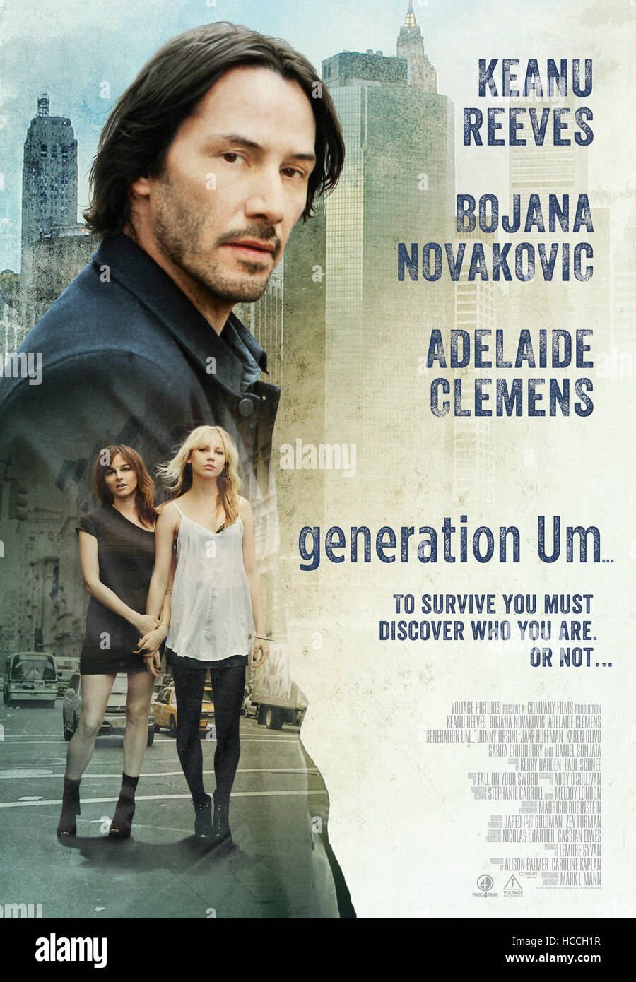 GENERATION UM..., poster art, top: Keanu Reeves, bottom, from left ...