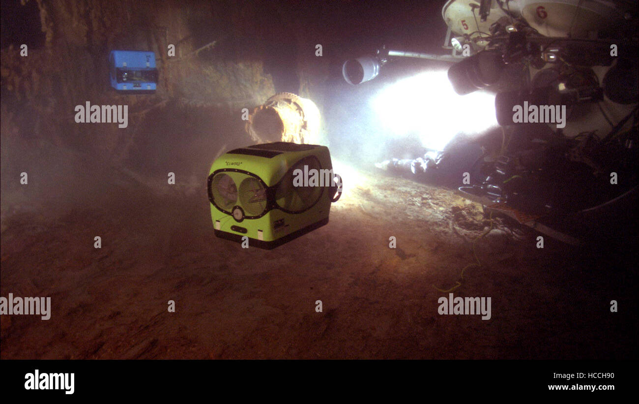 GHOSTS OF THE ABYSS, ROV robots begin exploring, 2003, (c)Walt Disney ...