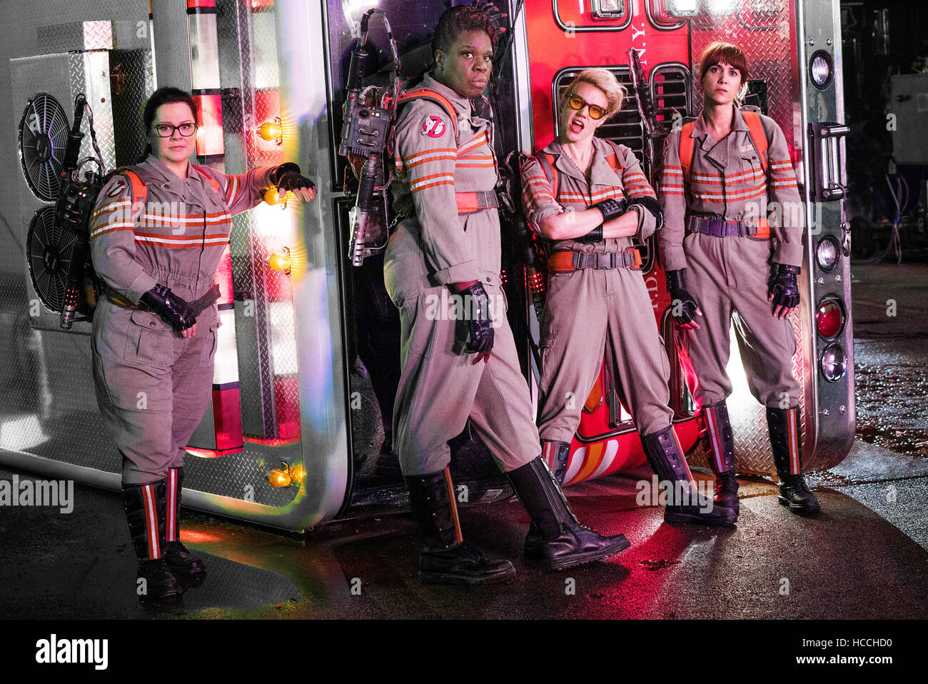 GHOSTBUSTERS, from left: Melissa McCarthy, Leslie Jones, Kate McKinnon ...