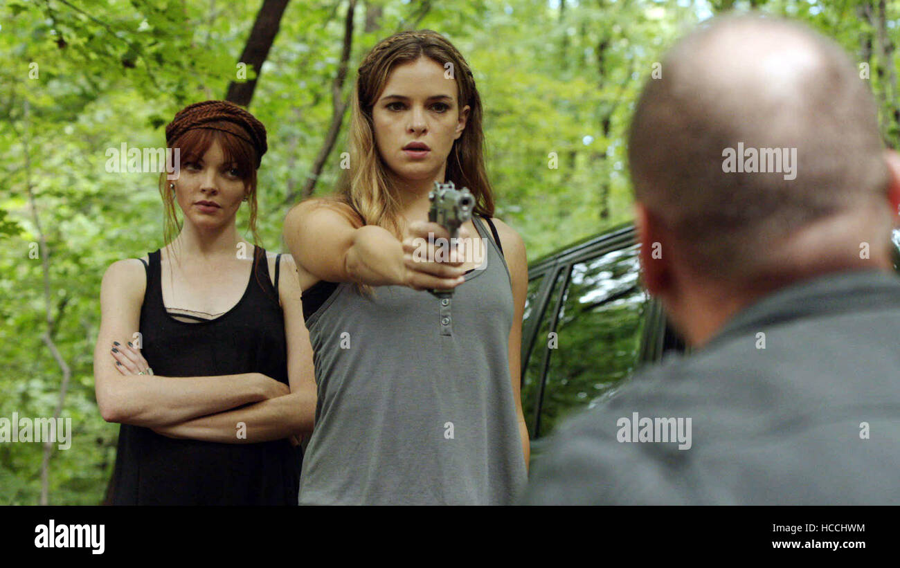 GIRLS AGAINST BOYS, back, from left: Nicole LaLiberte, Danielle ...