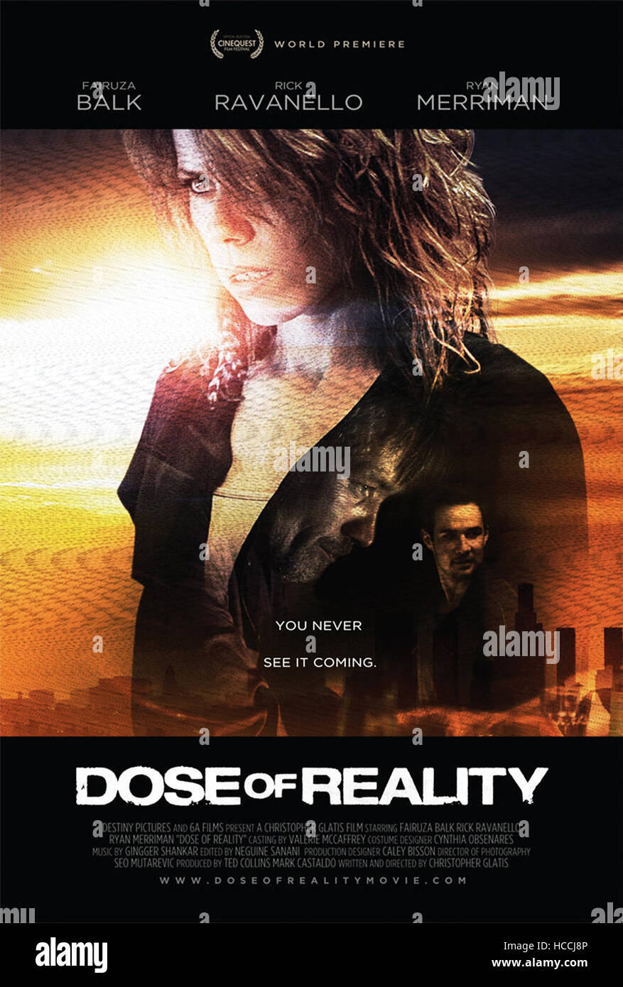 DOSE OF REALITY, poster art, from left: Fairuza Balk, Rick Ravanello ...
