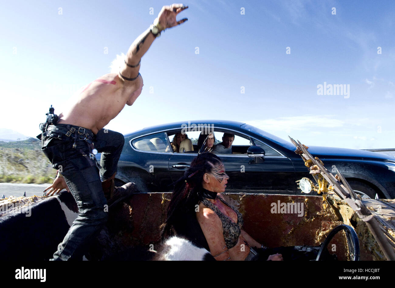 DOOMSDAY, Craig Conway (left), Lee-Anne Liebenberg (front right), Rhona ...