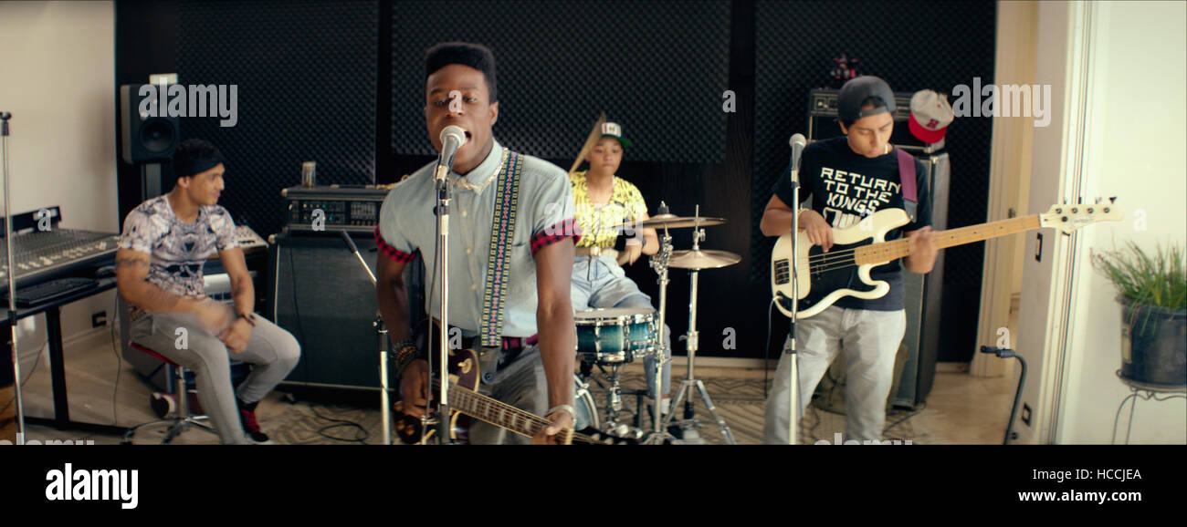 DOPE, from left: Quincy Brown, Shameik Moore, Kiersey Clemons, Tony ...