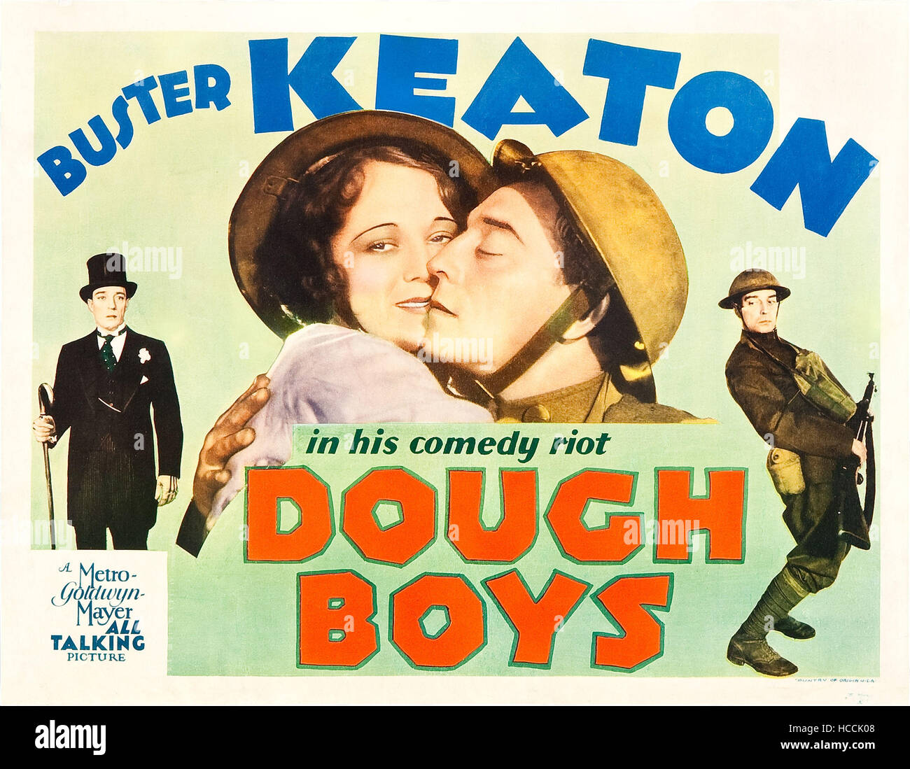 DOUGHBOYS, (aka DOUGH BOYS), Buster Keaton and center left: Sally ...