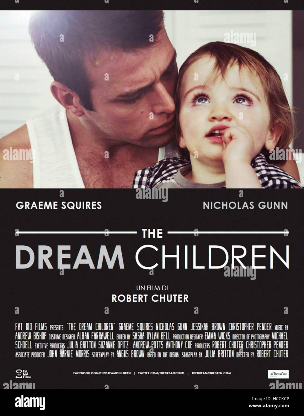 THE DREAM CHILDREN, poster, from left: Nicholas Gunn, Luca Maddison ...