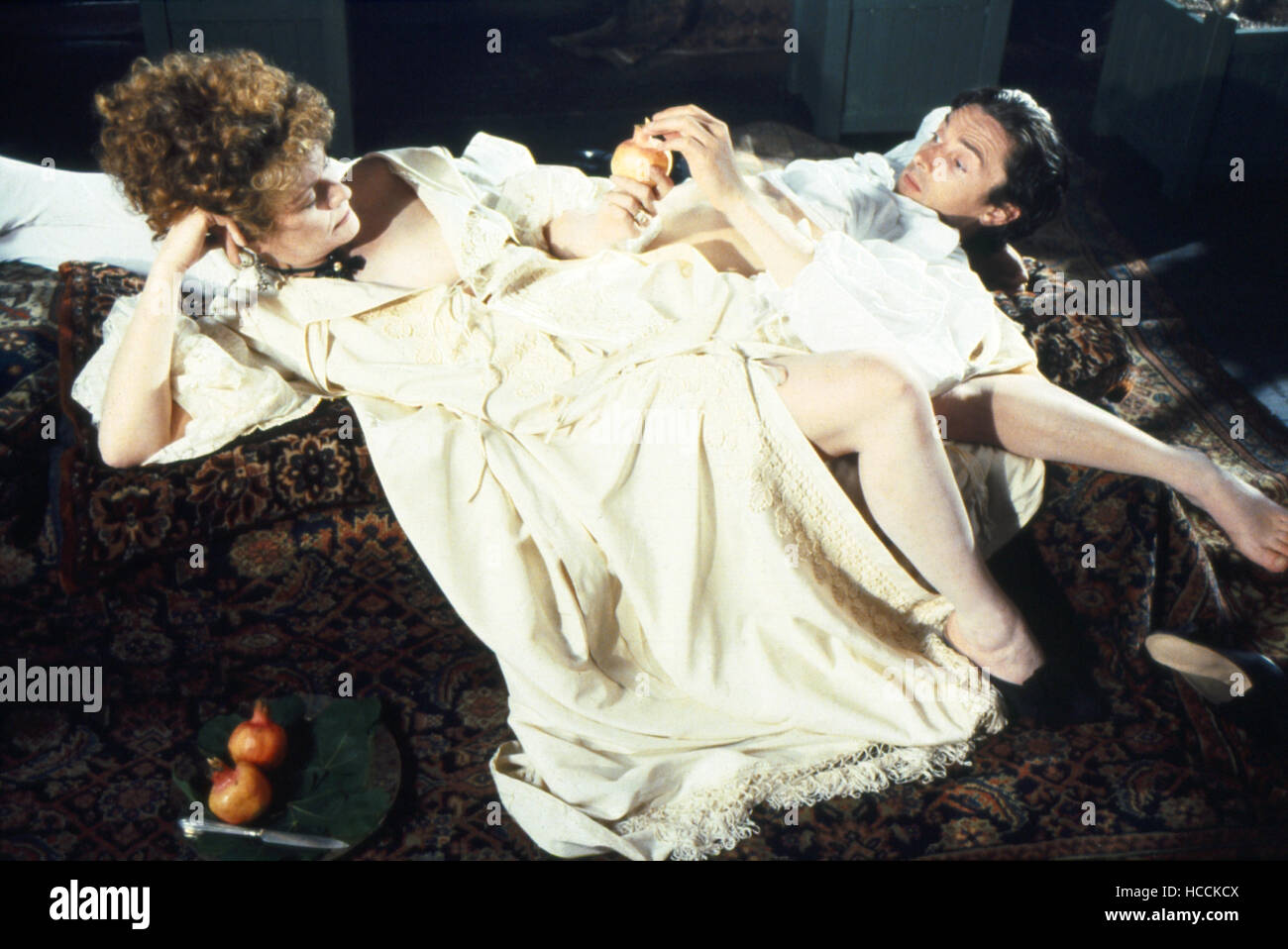 THE DRAUGHTSMAN'S CONTRACT, from left: Janet Suzman, Anthony Higgins ...
