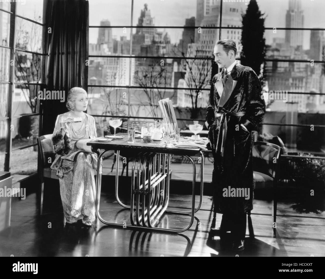 THE EASIEST WAY, Constance Bennett, Adolphe Menjou, 1931 Stock Photo ...