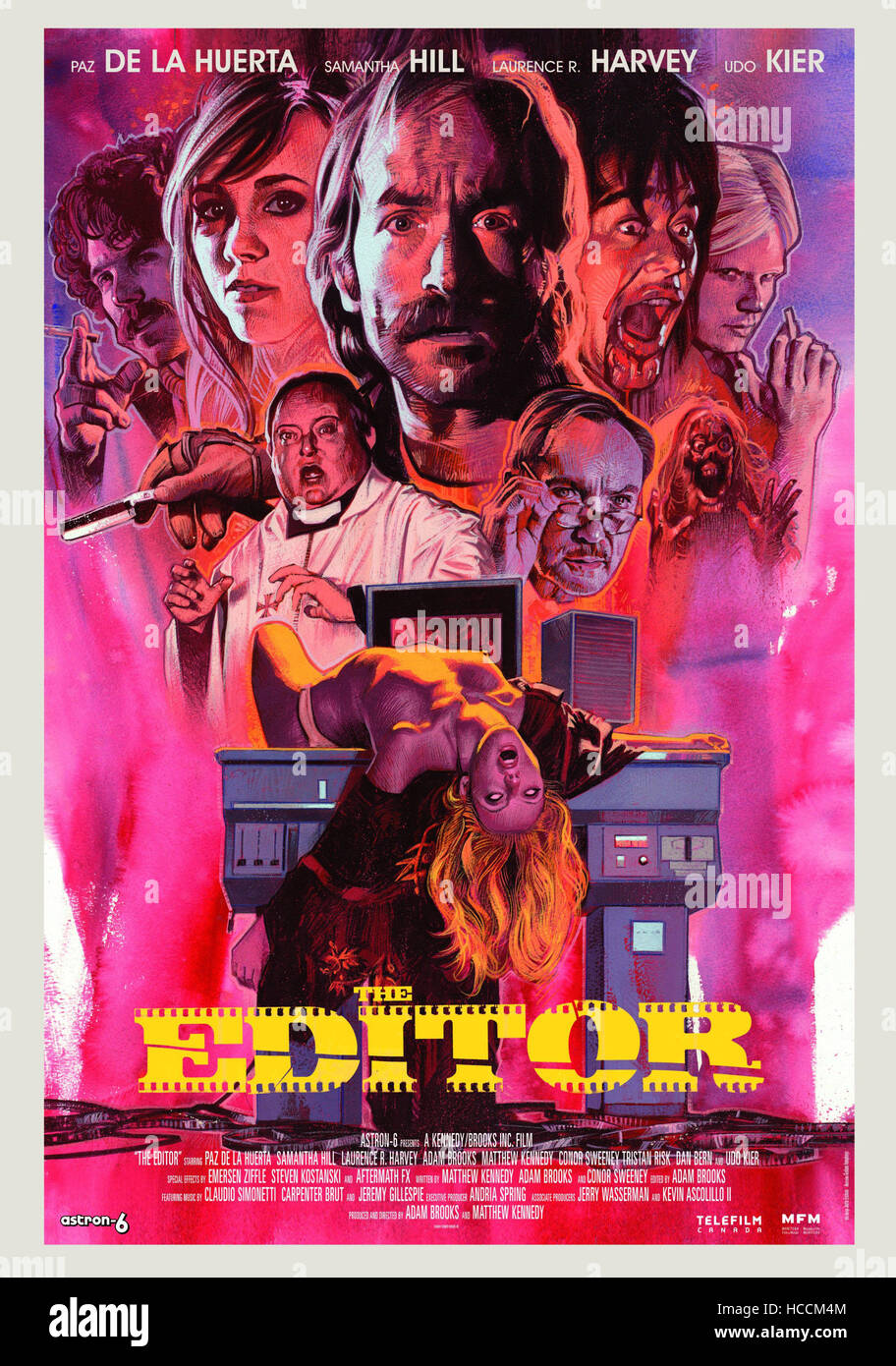 THE EDITOR, poster art, 2014. © Scream Factory / courtesy Everett ...