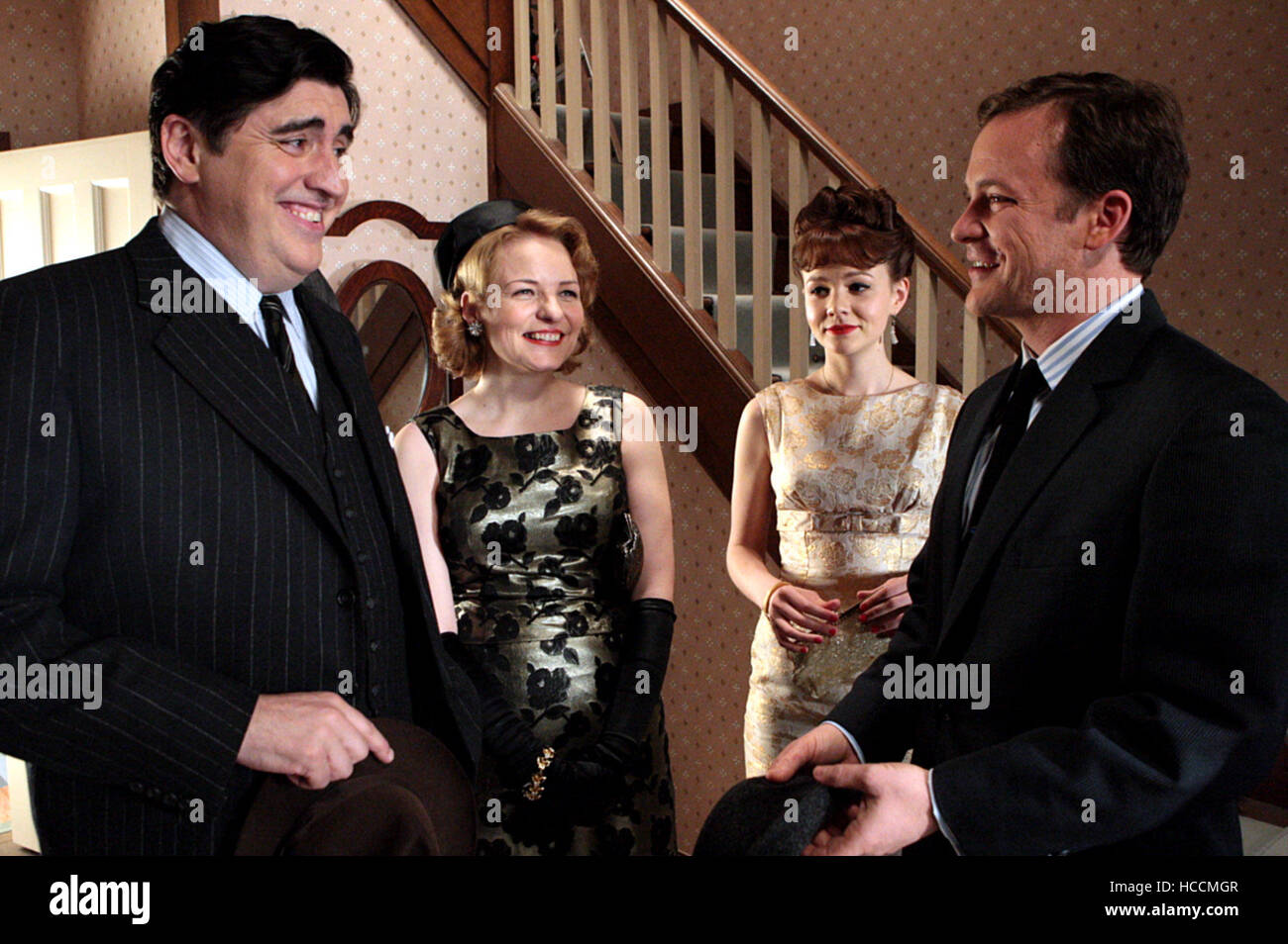 AN EDUCATION, from left: Alfred Molina, Cara Seymour, Carey Mulligan ...