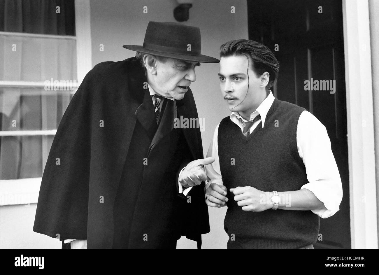 ED WOOD, from left: Martin Landau, Johnny Depp, 1994, ©Buena Vista ...