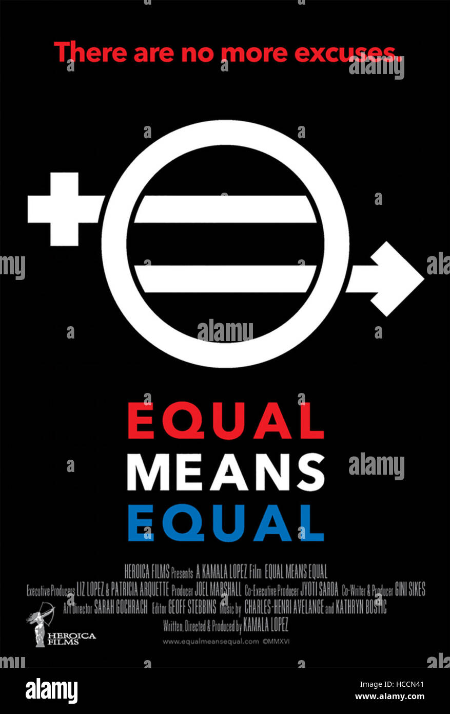 EQUAL MEANS EQUAL, US poster art, 2016, © The Orchard / courtesy ...