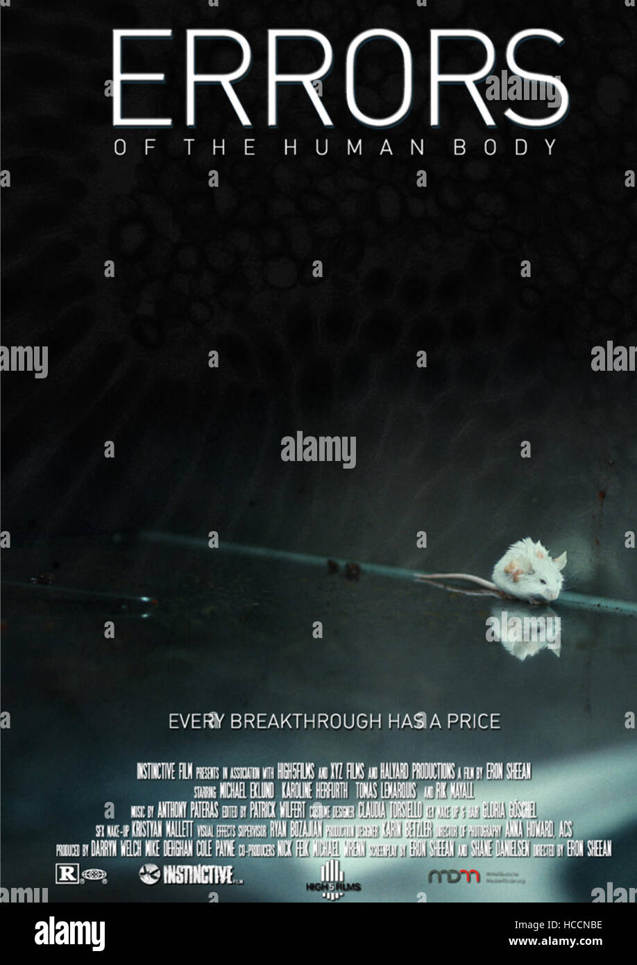 ERRORS OF THE HUMAN BODY, US poster art, 2012, ©IFC Midnight/courtesy ...