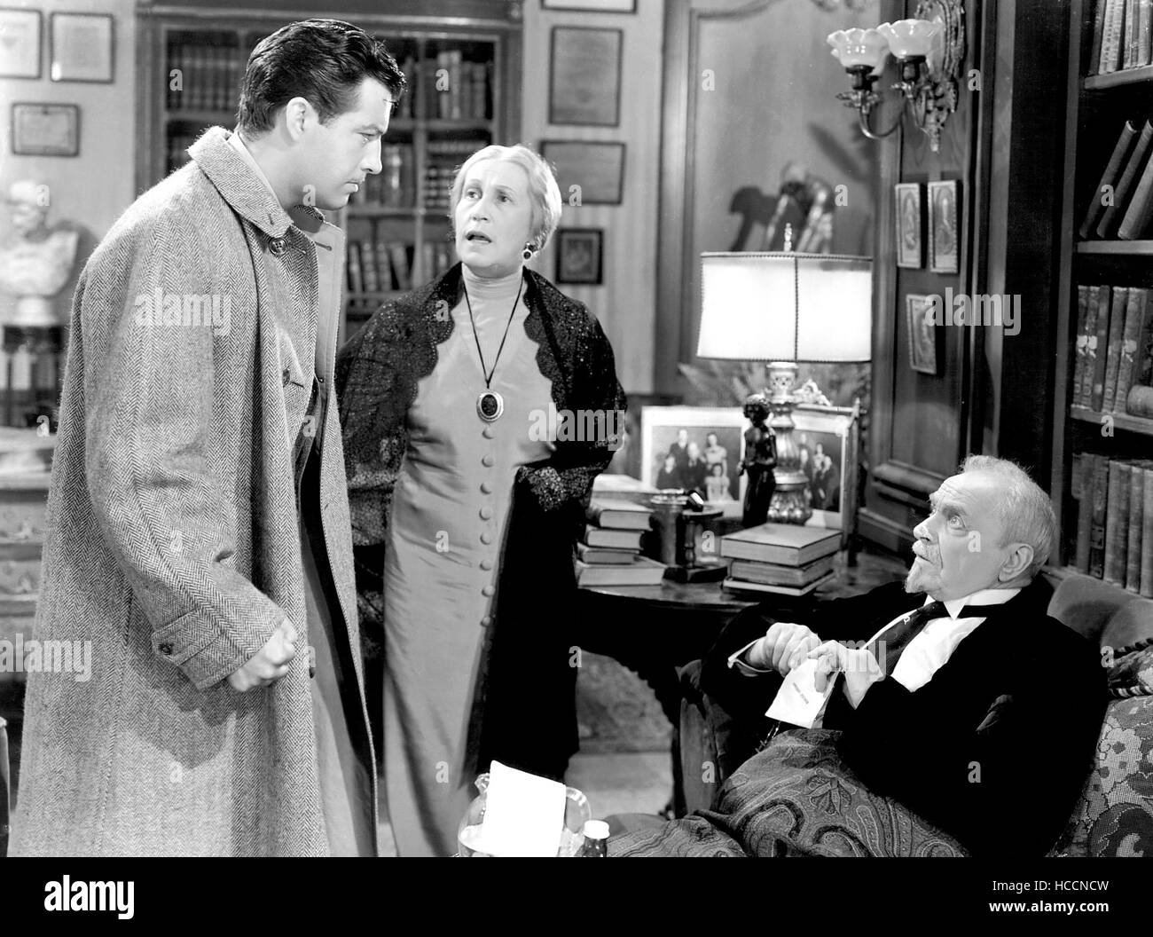 ESCAPE, Robert Taylor, Elsa Basserman, Albert Basserman, 1940 Stock ...