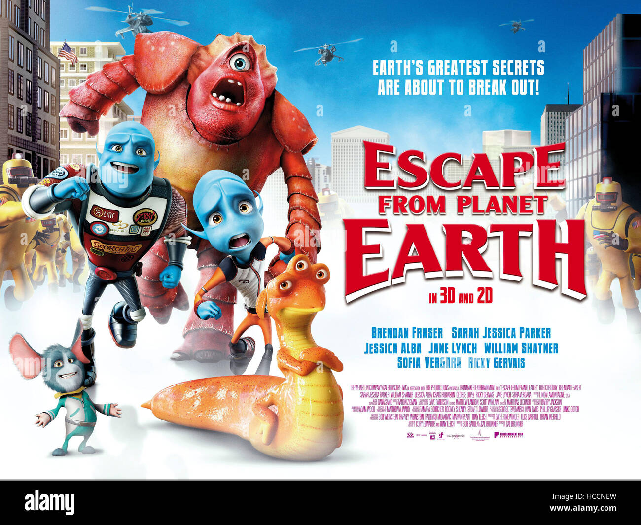 Escape From Planet Earth Movie Cover