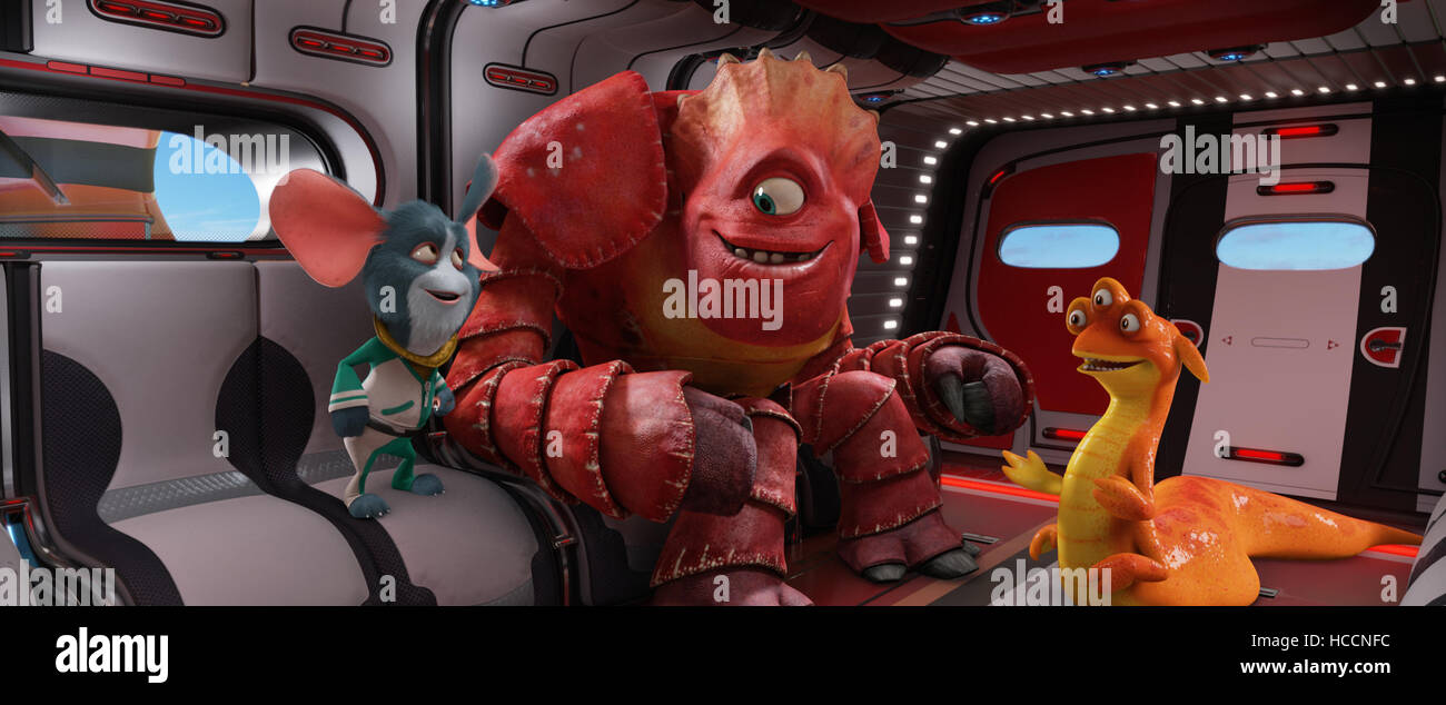 ESCAPE FROM PLANET EARTH, Doc, Io (voice: Jane Lynch), Thurman (voice ...