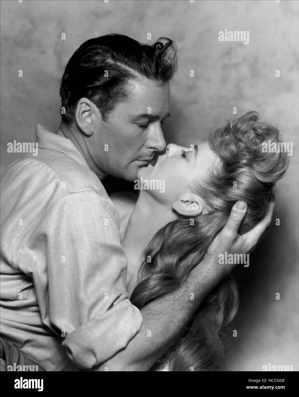 ESCAPE ME NEVER, from left: Errol Flynn, Ida Lupino, 1947 Stock Photo ...