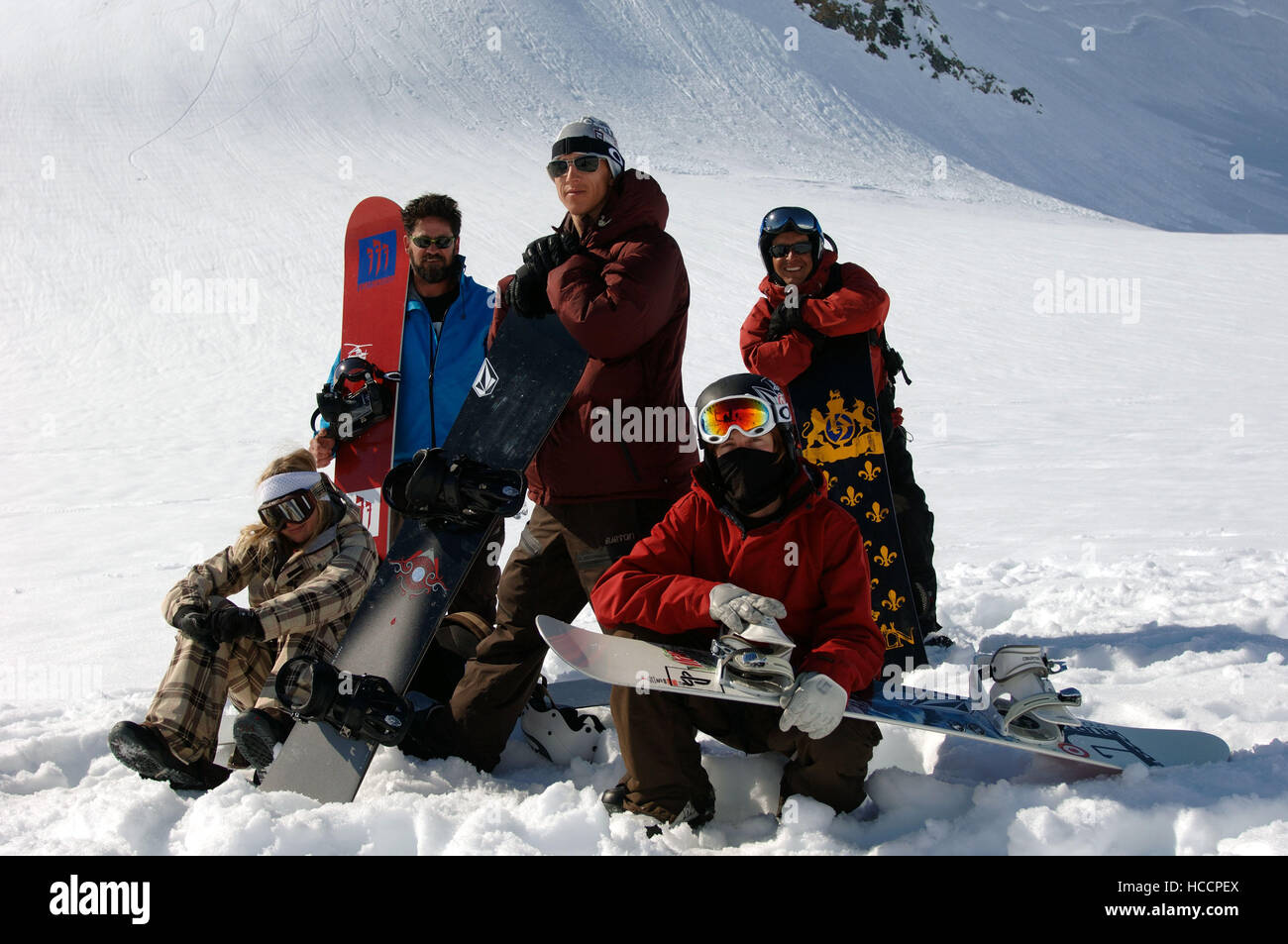 FIRST DESCENT, Hannah Teter, Shawn Farmer, Terje Haakonsen, Shaun White, Nick Perata, 2005, (c ...