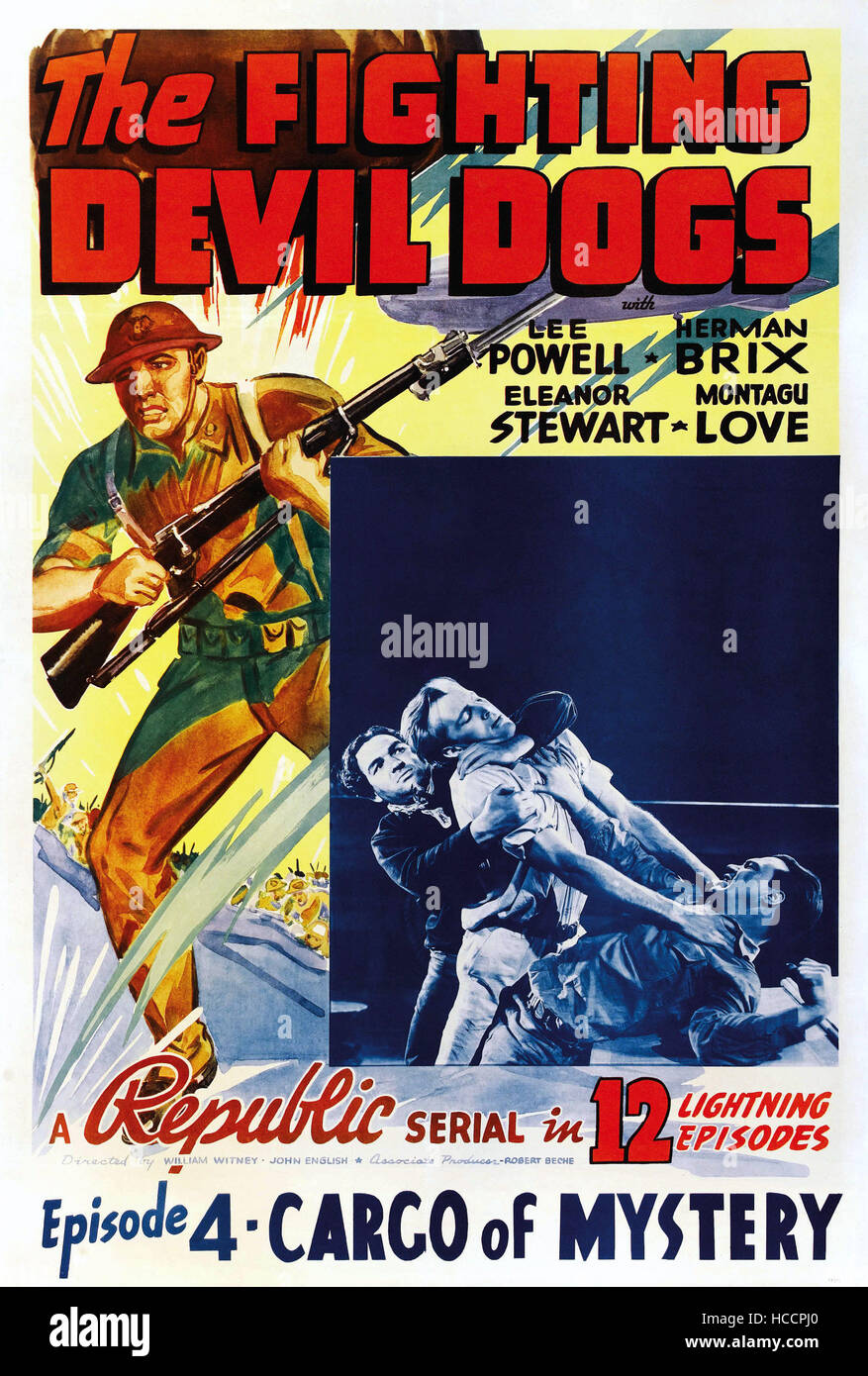 THE FIGHTING DEVIL DOGS, US poster, 1938 Stock Photo - Alamy