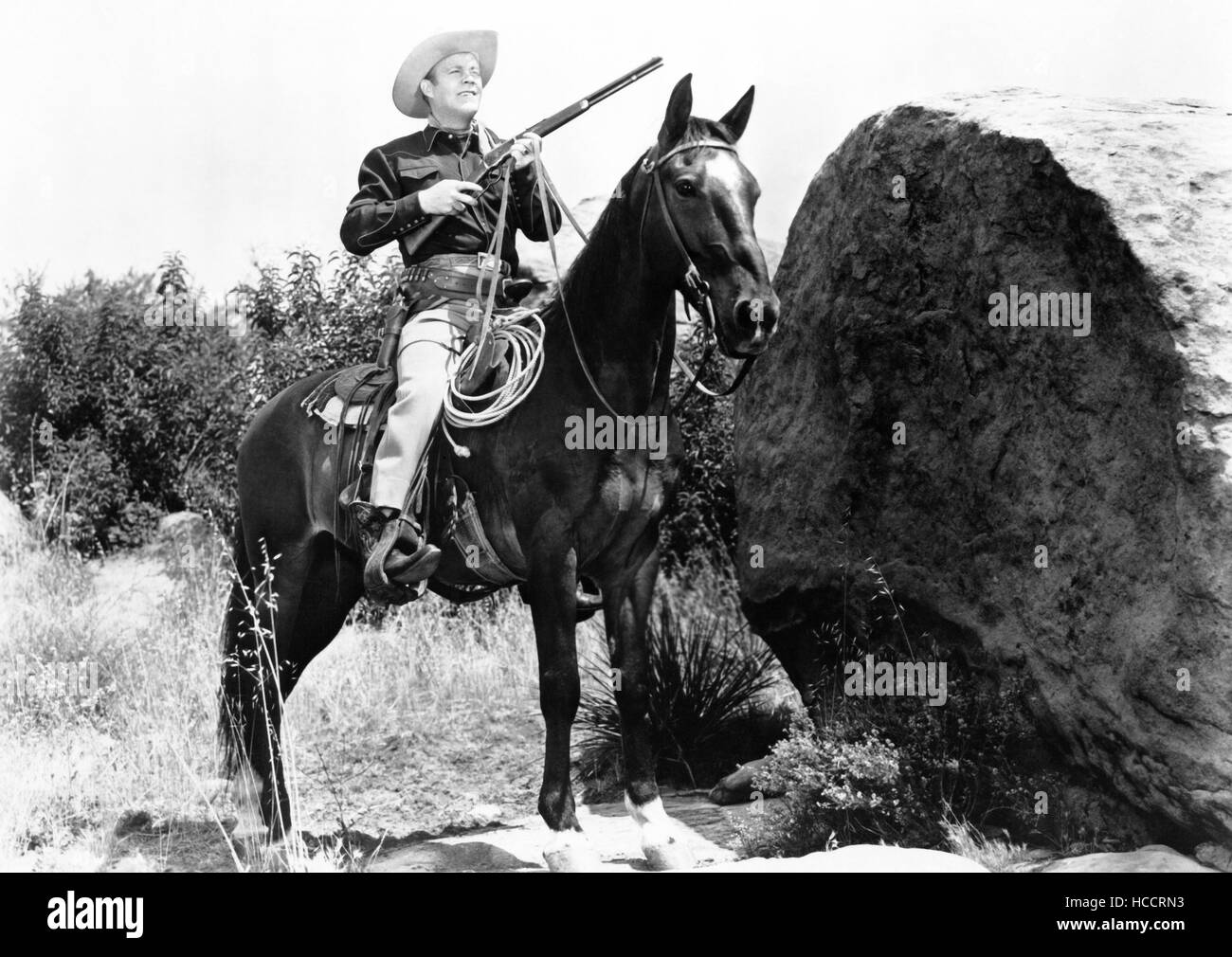 THE FIGHTING LAWMAN, Wayne Morris, 1953 Stock Photo - Alamy