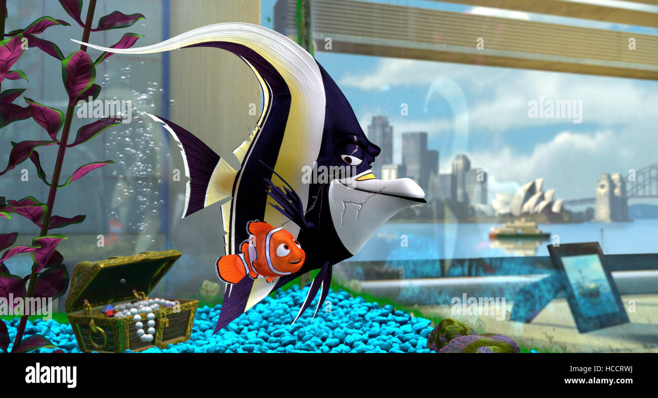 FINDING NEMO, Nemo, Gill, 2003, (c) Walt Disney/courtesy Everett ...