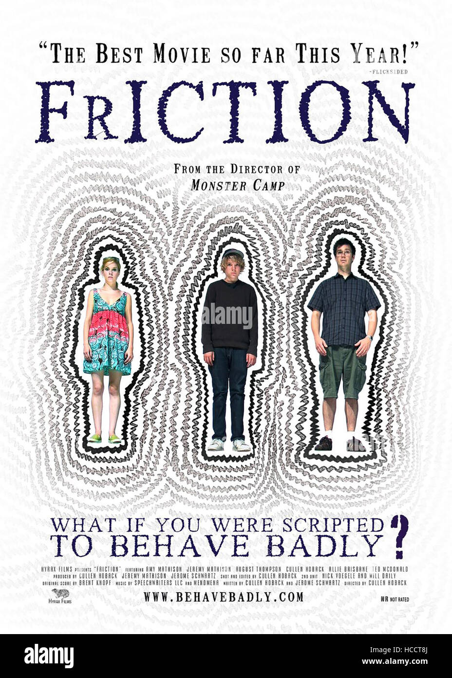 FRICTION, poster art, Amy Mathison (left), 2010 Stock Photo - Alamy